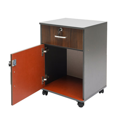 Ebern Designs Banh 14.2'' Wide 1 -Drawer Mobile File Cabinet | Wayfair